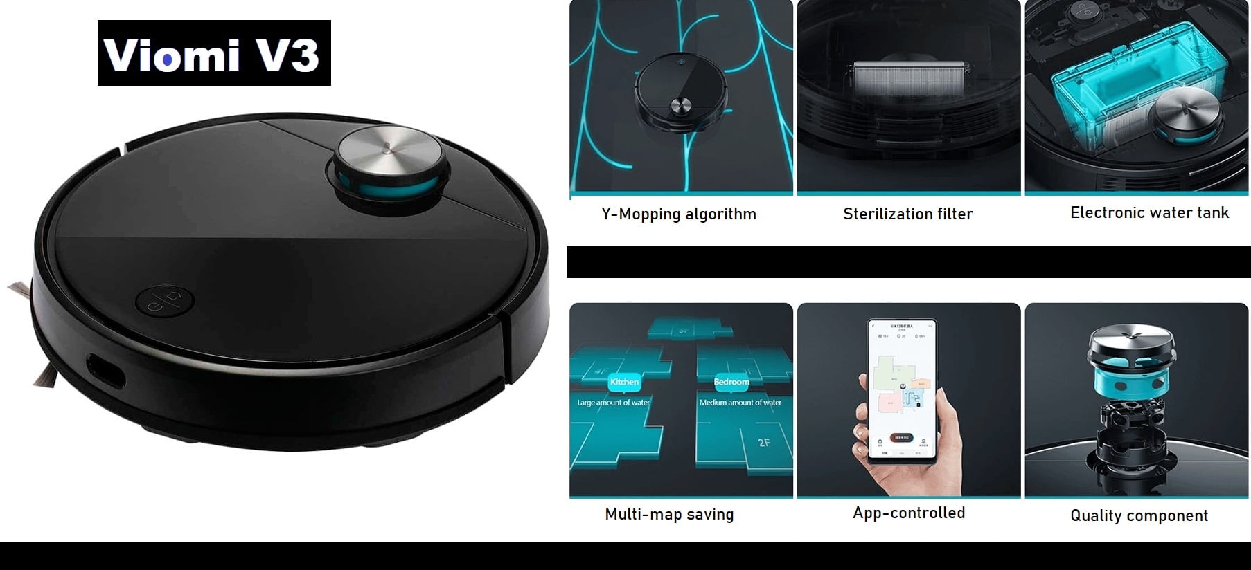 Viomi V3 Robot Vacuum Cleaner - OhMyMi Malaysia - Xiaomi Roborock ...